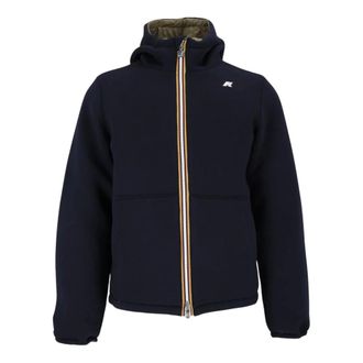 K-Way Veste r&eacute;versible Jack Spacer Nylon - Homme - Vestes - Bleu - Taille: XL