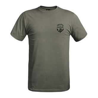 A10 Equipment T-Shirt Strong Troupes de Marine Vert Olive, XS