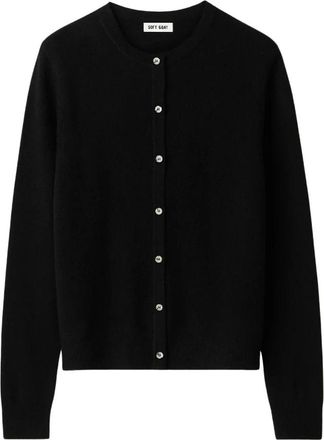 Soft Goat Femme, Pulls, Noir, Taille: 38 FR Cashmere Cardigan