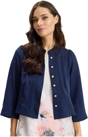 In Front IN Front, Femme, Vestes, Bleu, Taille: 46 FR Vestes L&eacute;g&egrave;res