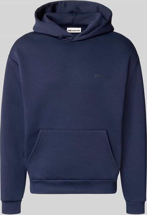 Review Hoodie mit Logo-Print