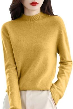 Generic sous-V&ecirc;tement Thermique Femme Col Ras du Cou Hauts Tricot Serr&eacute; Pulls Style D&eacute;contract&eacute; Tops V&ecirc;tement Superpos&eacute; sous-v&ecirc;tements L&eacute;ger Confortable pour 
