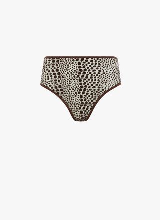 Le Petit Trou Culotte haute imprim&eacute;e