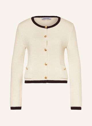 More & More More & More Strickjacke weiss