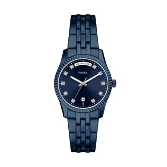 Fossil Uhr Fossil Scarlette ES5476 Dunkelblau