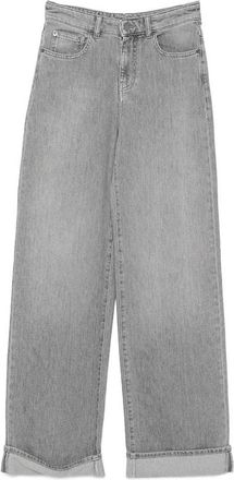 Emporio Armani Straight Leg Jeans - Grau