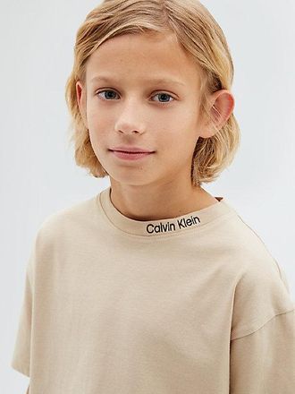 Calvin Klein 2er-pack T-shirts - Brightwhite/pvhblack - Jungen - 10