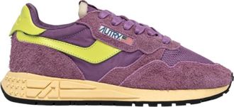 Autry Homme, Chaussures, Violet, Taille: 40 EU Reelwind Baskets