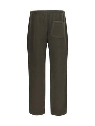Rier Virgin Wool Fleece Trousers - Taupe