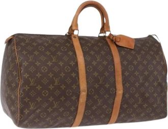 Louis Vuitton Pre-owned Keepall 55 Boston Bag - - Pre-owned - Damen - Braun - ONE SIZE