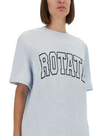 Rotate Organic Cotton Jersey T-Shirt - Blue