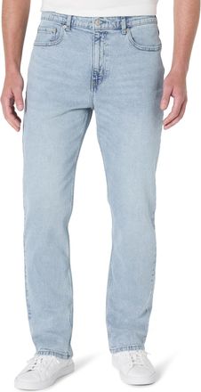 Amazon Essentials Herren Relaxed Fit-Jeans, Helles EIS, 28W / 28L