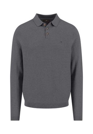 Fynch-Hatton Strickpullover mit Logo Stickerei