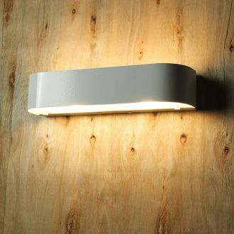 Licht-Erlebnisse Led Wandleuchte Weiß Aluminium 3000 k Modern Wandlampe