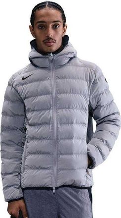 Nike Steppjacke f&uuml;r Herren, Rei&szlig;verschlusstasche (Partikel Grau)