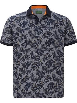 Charles Colby Homme Polo Earl Angus Bleu, 2XL (XXL) - 60/62