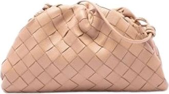 Bottega Veneta Mini Pouch Pre-owned - Femme - Pre-owned - Beige - Taille: ONE Size