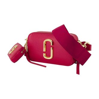 Marc Jacobs Textured Cowhide Crossbody Bag - Pink