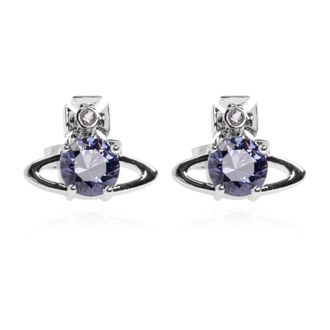 Vivienne Westwood Reina Earrings - Femme - Accessoires - Gris - Taille: ONE Size