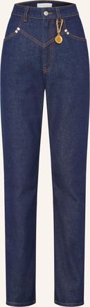 Stella McCartney Straight Jeans Mit Nieten blau