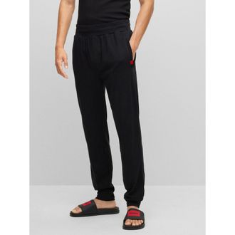 HUGO BOSS Hugo Pyjamahose Labelled 50478929 Schwarz Regular Fit