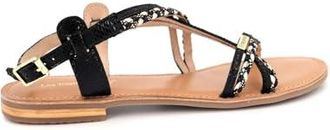 Les Tropeziennes LES TROPEZIENNES PAR M. BELARBI Femme HOMONGO Sandale, Noir-Multi, 39 EU