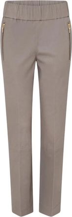 Gustav Cropped Hosen - - Trousers - Damen - Grau - M