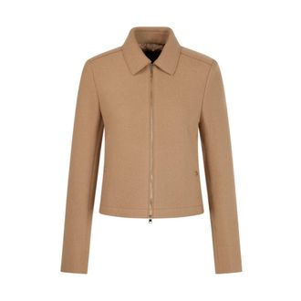 Marc Cain Kurze Strickjacke - - Jackets - Damen - Braun - M