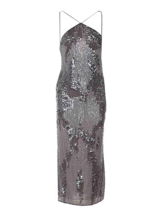 Patrizia Pepe Maxi Robe - Gris