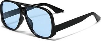 Generic Lunettes De Soleil Rétro Carrées Surdimensionnées For Hommes Et Femmes, Polarisées, For Lextérieur, La Conduite, Les Vacances, Les Fêtes, Les Photos(B