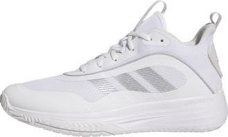 adidas Herren OWNTHEGAME 3.0 Shoes Basketball-Schuhe, FTWR White/Silver met./Grey one, 41 1/3 EU
