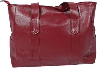 Valiclud Sac &agrave; Main Femme Bandouli&egrave;re Cuir PU Souple Grand Format Sac Fourre-tout L&eacute;ger avec Fermeture &Eacute;clair de Voyage et Travail Capacit&eacute; &Eacute;paule D&eacute;contract&eacute;