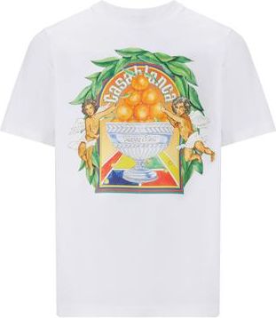 Casablanca T-shirt imprimé en coton