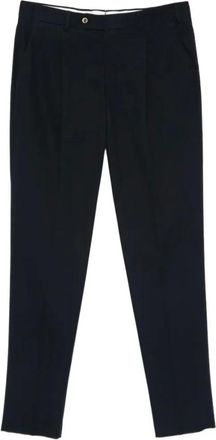 Pantaloni Torino Homme, Pantalons, Bleu, Taille: M Pantalon &agrave; plis