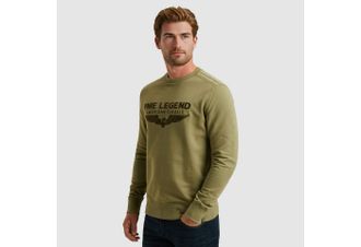 PME Legend Sweatshirt Crewneck soft terry with logo mit Logo Print