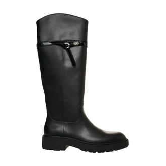 Liu Jo Elegante Stiefeletten mit Metalllogo - - Shoes - Damen - Schwarzk - 37 EU
