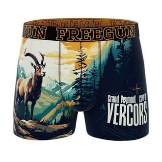 Freegun Boxer Homme Microfibre Wild Life (XL, Vercors A92)
