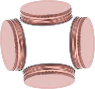 Valiclud 12 Stück Mehrzweck Glasdeckel Aus Weißblech 70mm Auslaufsichere Einmachdeckel Zum Frischhalten Für Haushalt Und Vorrat