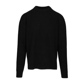 Rick Owens Herren, Strickwaren, Schwarzk, LGr&ouml;&szlig;e