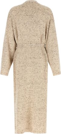 Fabiana Filippi Mohair and Lurex Knit Cardigan - Beige