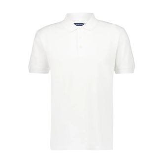 Frescobol Carioca Horacio Cotton Polo Shirt - - Tops - Herren - Wei&szlig; - S