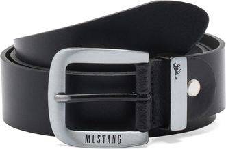 Mustang Jeans Leather Belt W110 Black