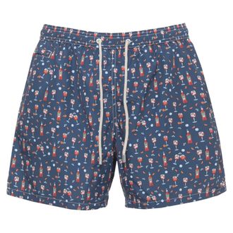 Saint Barth Homme, Maillots de bain, Bleu, Taille: L Lighting Micro Fantasy