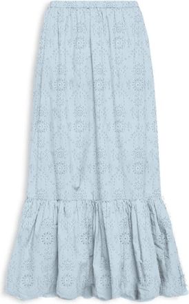 MC2 Saint Barth Femme, Jupes, Bleu, Taille: 38 FR Long Skirt