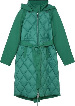 Silvian Heach Kontrastierende Steppjacke - - Jackets - Damen - Gr&uuml;n - S