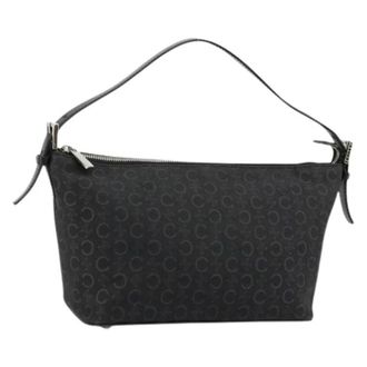 Celine Pre-owned Vintage Canvas Shoulder Bag - - Pre-owned - Damen - Schwarzk - ONE SIZE