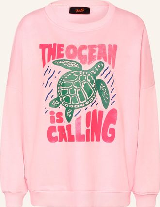 Miss Goodlife Miss Goodlife Sweatshirt Mit Pailletten rosa