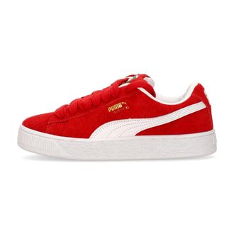 Puma Rot/Wei&szlig; Wildleder Niedriger Schuh - - Shoes - Herren - Rot - 42 1/2 EU