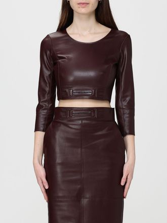 Elisabetta Franchi Top ELISABETTA FRANCHI Femme couleur Marron