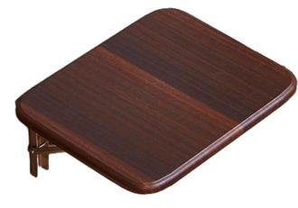 Generic Platzsparender, klappbarer Duschsitz zur Wandmontage - Badezimmer-Klapphocker für ältere Menschen, Senioren, Menschen mit Behinderungen, Schwangere un